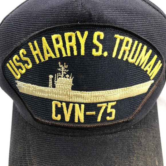 nobrand | Accessories | Vintage Uss Harry S Truman Cvn75 Snapback Hat ...